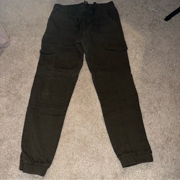 Rewash | Pants & Jumpsuits | Rewash Dark Green Cargo Joggers | Poshmark